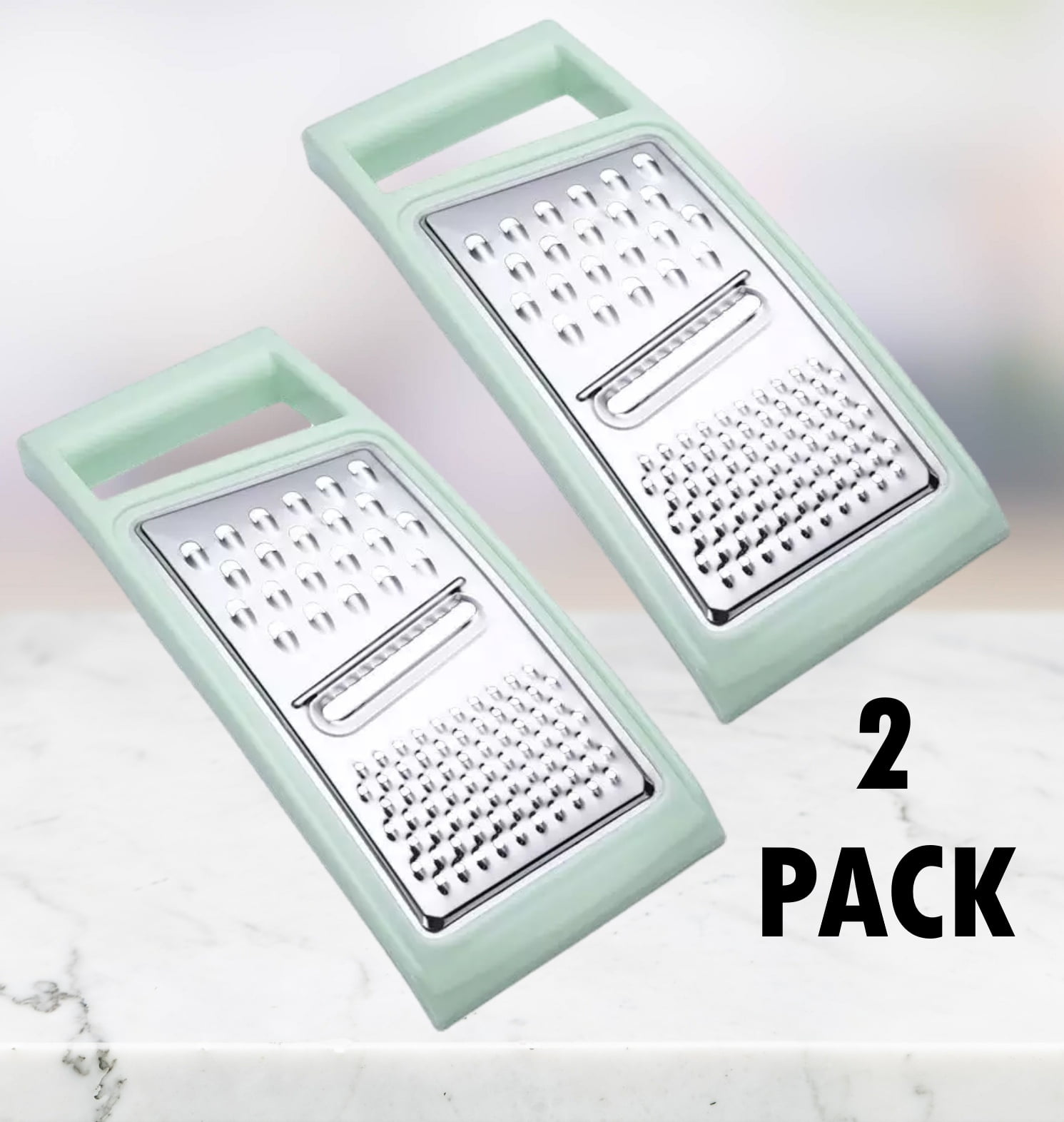Stainless Steel Flat Grater, 10.8 x 3.8 in, For Cheese Vegetables ...