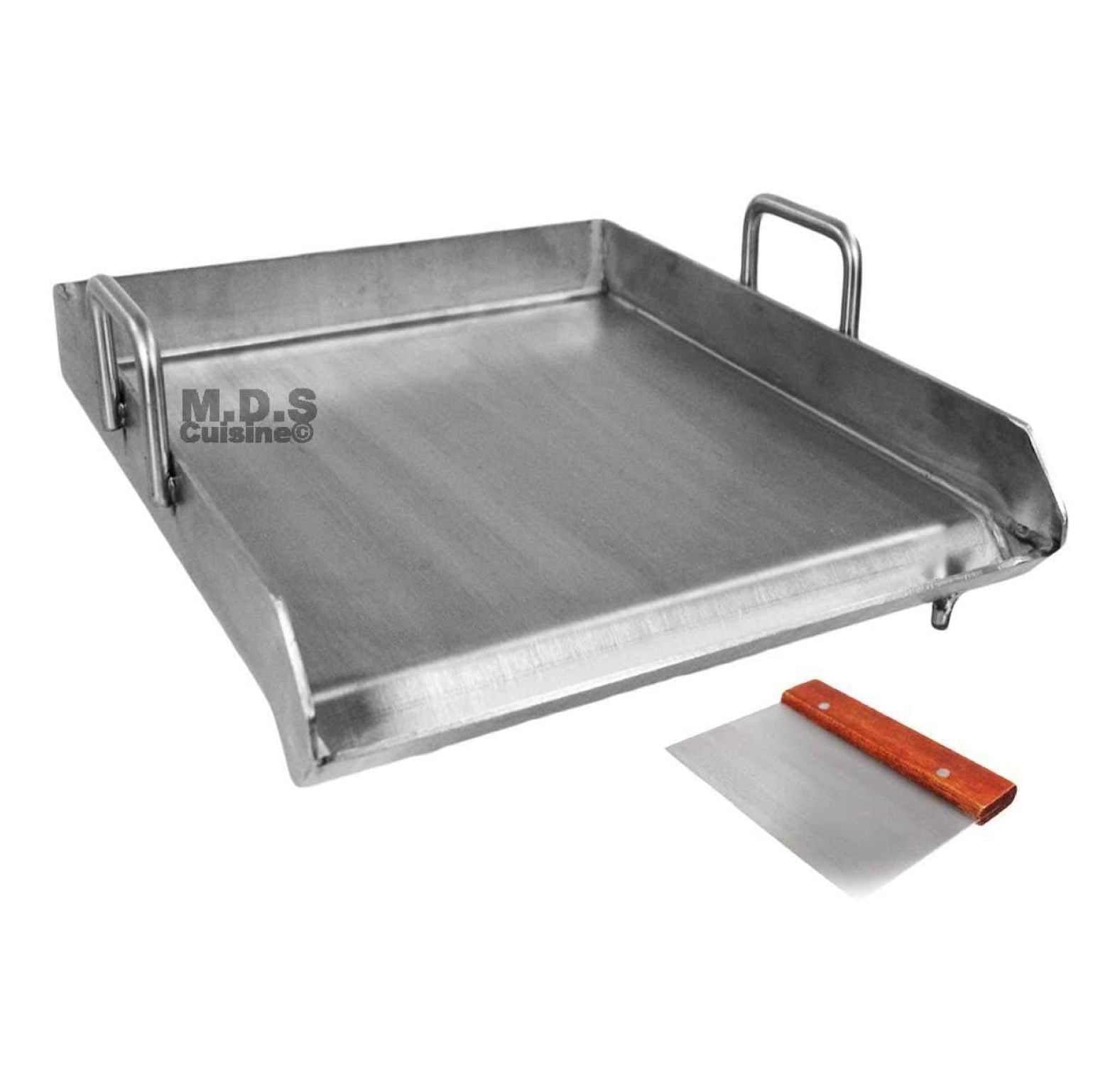 Stainless Steel Flat Top Comal Plancha 18"x16" inch BBQ Griddle for ...