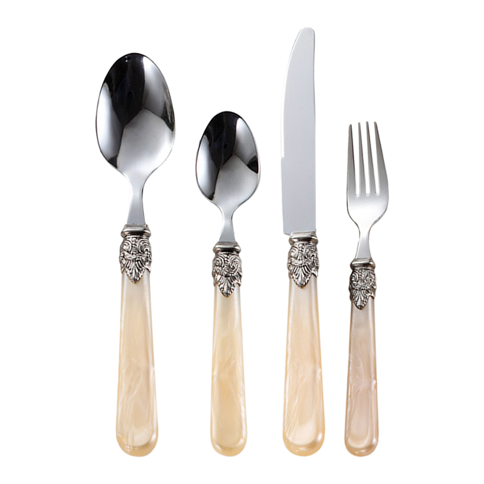 Stainless Steel Flatware Sets,Heavy Duty Kitchen Utensils Kit,Kitchen ...