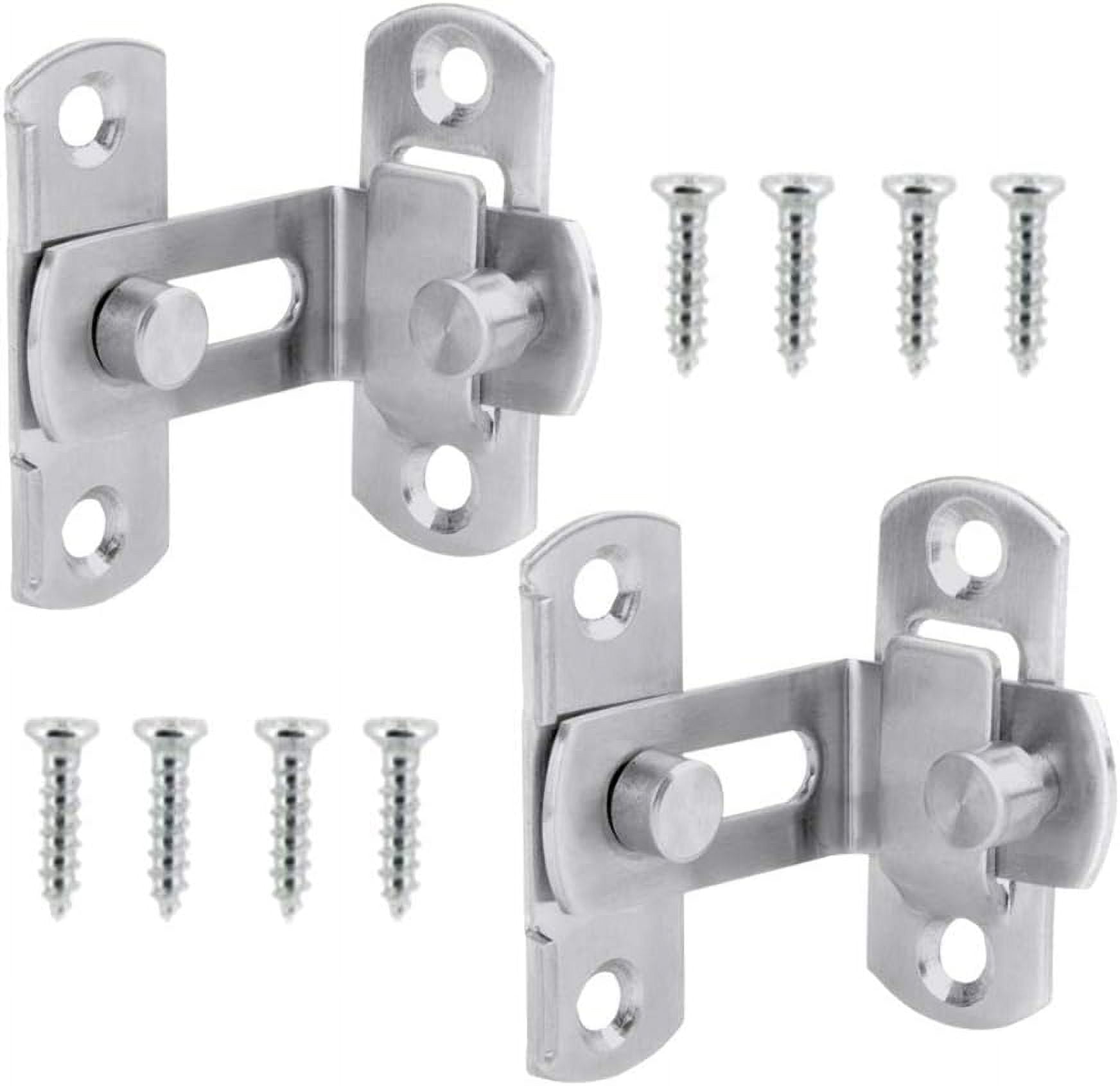 Rust-Proof Flip Latch Lock, Stainless Steel Security Door Lock For Barn ...