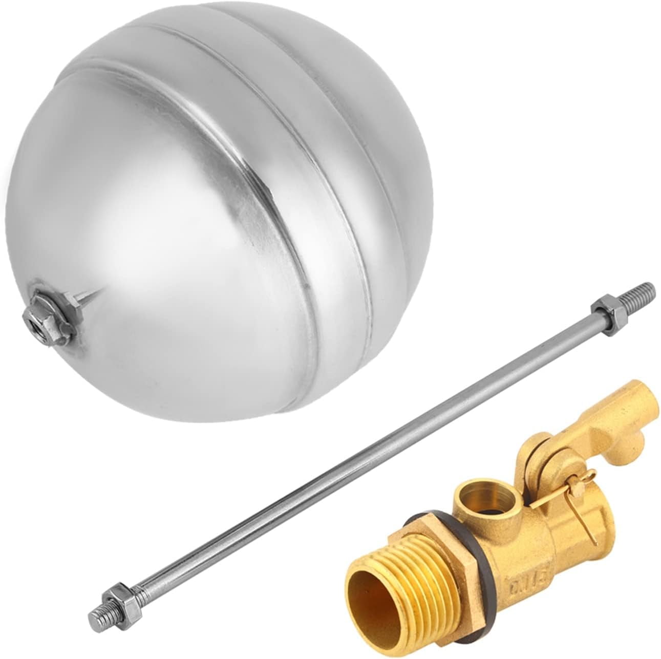 Stainless Steel Float Ball Valves, DN15 G1/2 Floating Balls Automatic ...