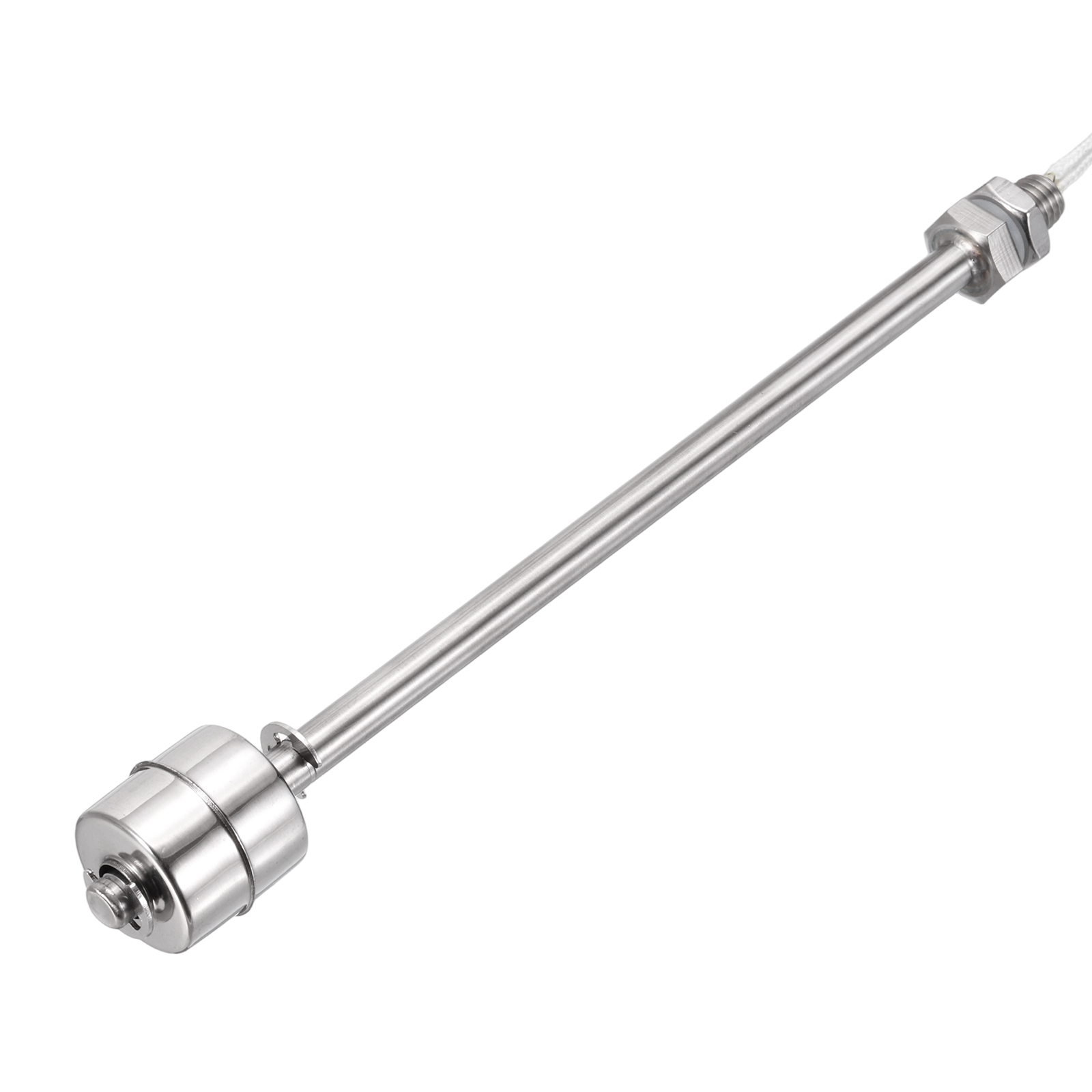 Stainless Steel Float Switch, 200mm Rod 110V DC 0.2A Vertical Single ...