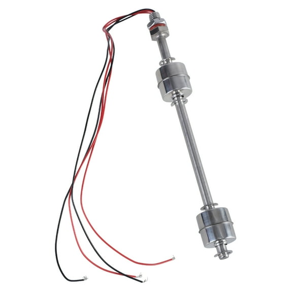 Stainless Steel Float Switch for Tank Liquid Water Level Sensor Double Ball Float Switch for ...