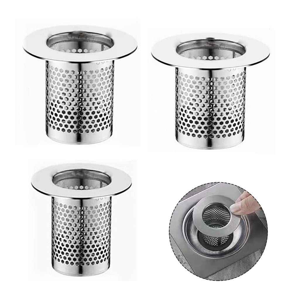 Stainless Steel Floor Drain Filter Mesh Durable Kitchen Sink Filter ...