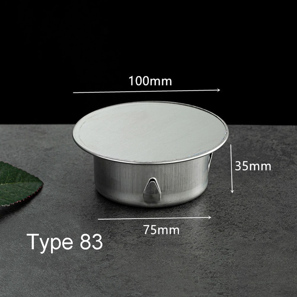 Stainless Steel Floor Drain Sewer Pipe Cap Plug Anti-Blocking Sealing ...