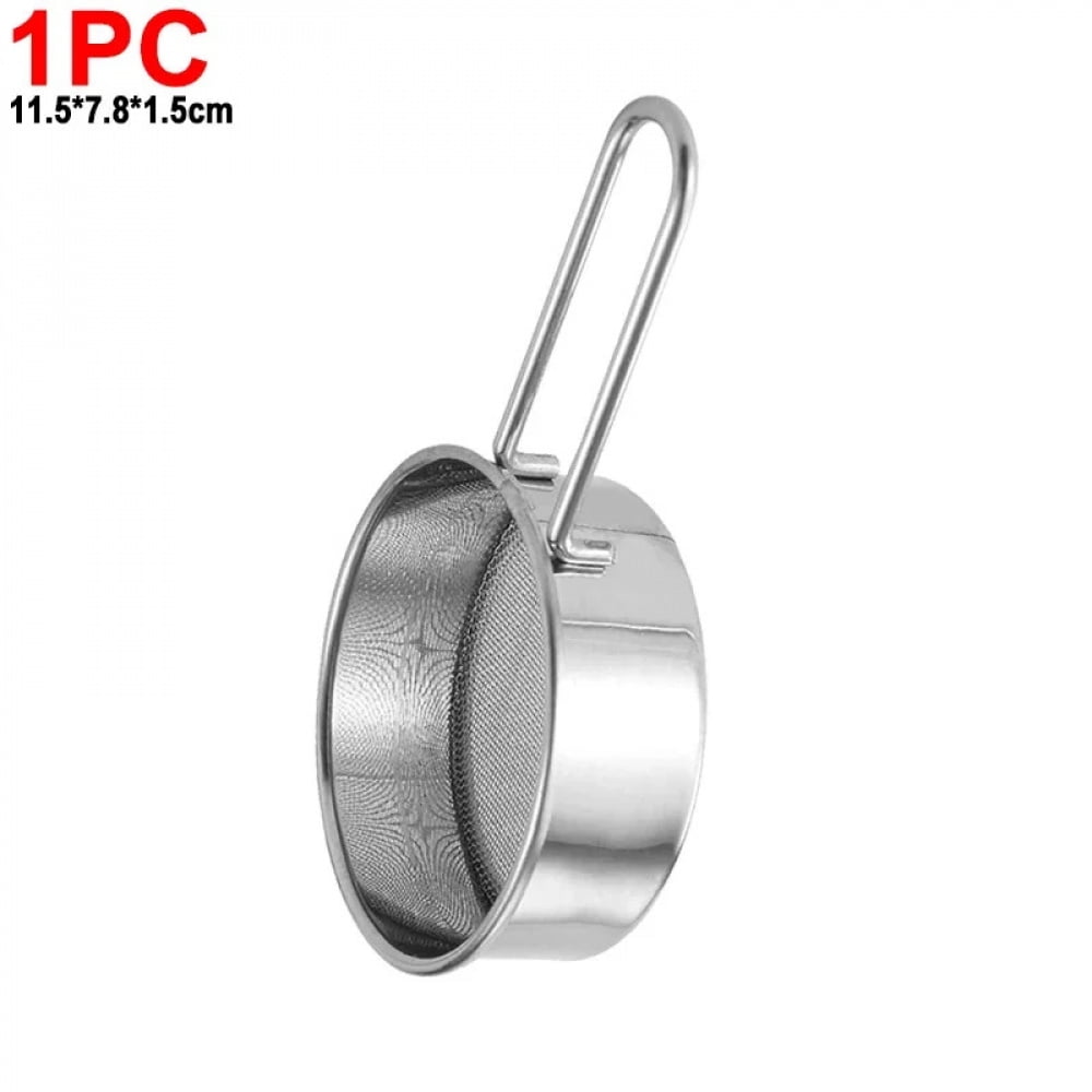 Stainless Steel Flour Sieve Fine Mesh Strainer Baking Flour Sifter with ...