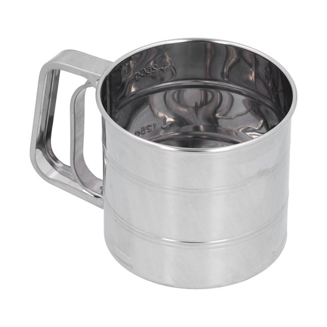 Stainless Steel Flour Sifter Baking Sugar Sifter Hand Held Sifter for ...