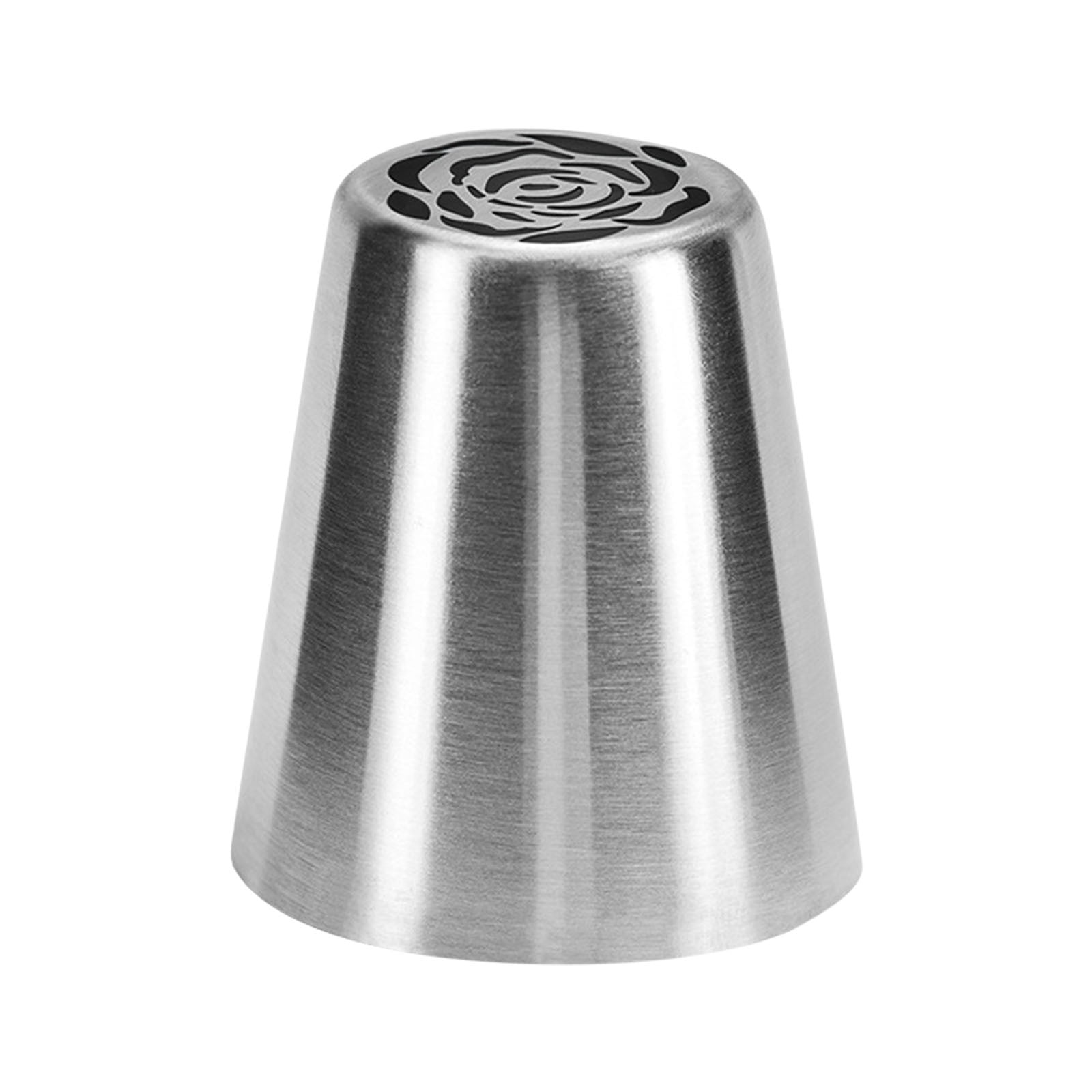 Stainless Steel Flower Piping Nozzles - Frosting Tips for Cake ...