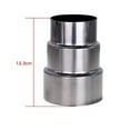 Stainless Steel Flue Liner Reducer / Tubing Connector Chimney Adaptor ...