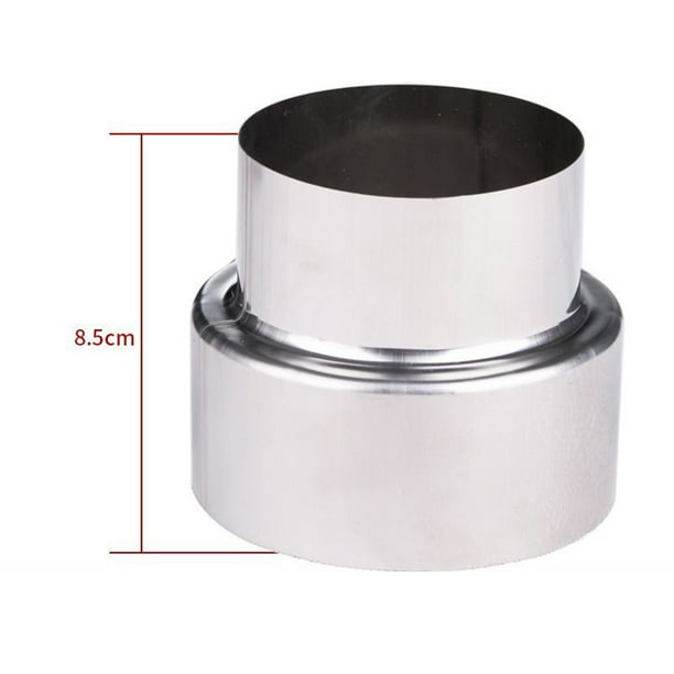 Stainless Steel Flue Liner Reducer / Tubing Connector Chimney Adaptor ...