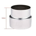 Stainless Steel Flue Liner Reducer / Tubing Connector Chimney Adaptor ...