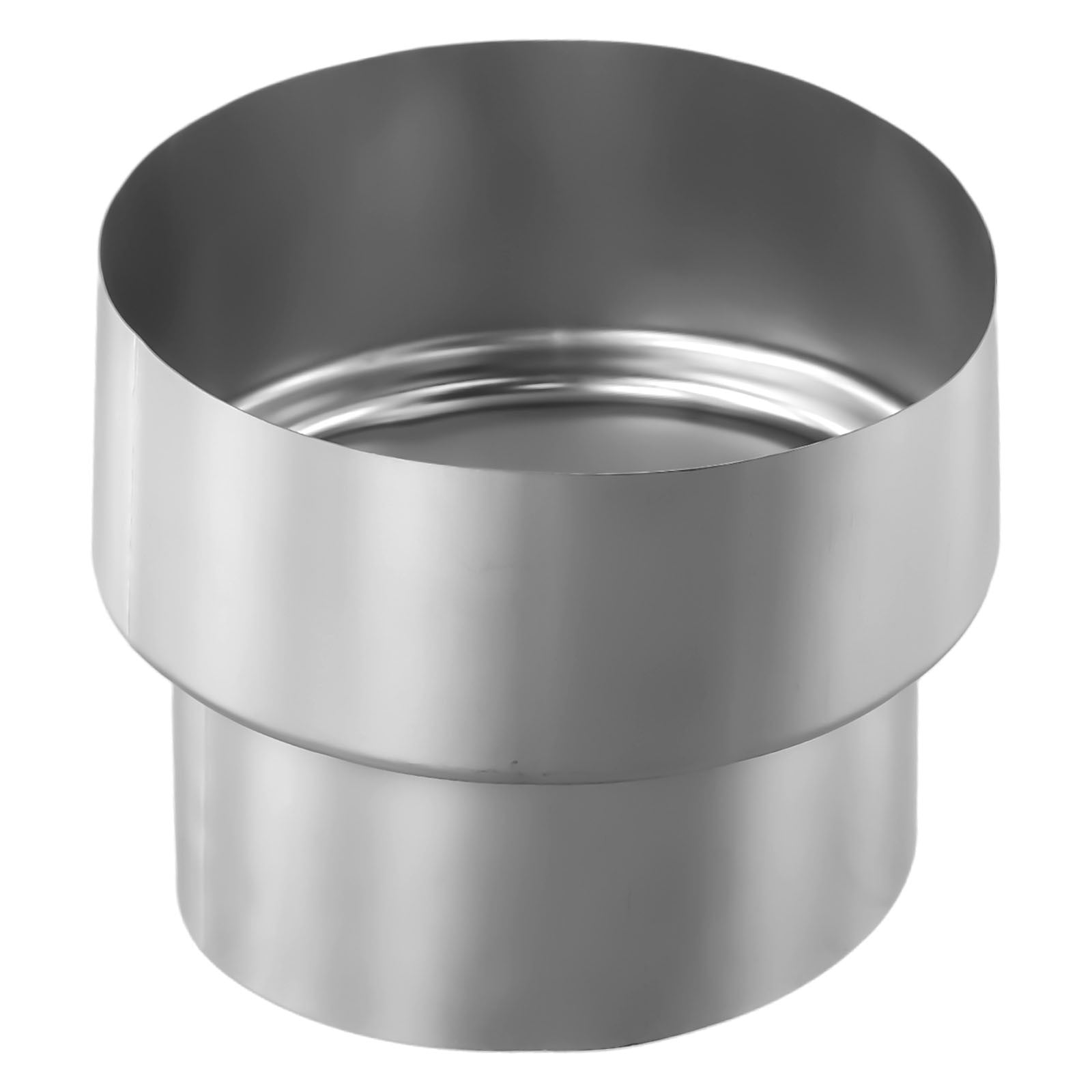 Stainless Steel Flue Liner Reducer / Tubing Connector Chimney Adaptor ...