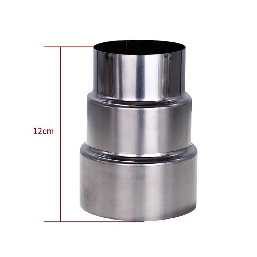 Stainless Steel Flue Liner Reducer Tubing Connector Chimney Adaptor ...