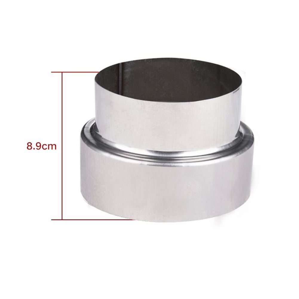 Stainless Steel Flue Liner Reducer / Tubing Connector Chimney Adaptor ...