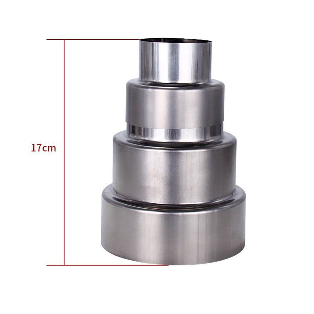Stainless Steel Flue Liner Reducer Tubing Connector Chimney Adaptor ...
