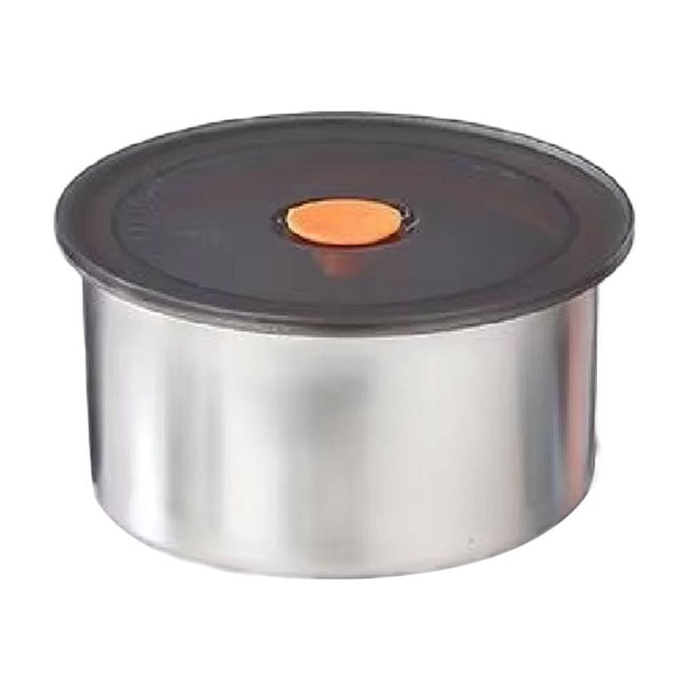 Stainless Steel Food Containers with Lids, Rust-Resistant Metal Storage ...