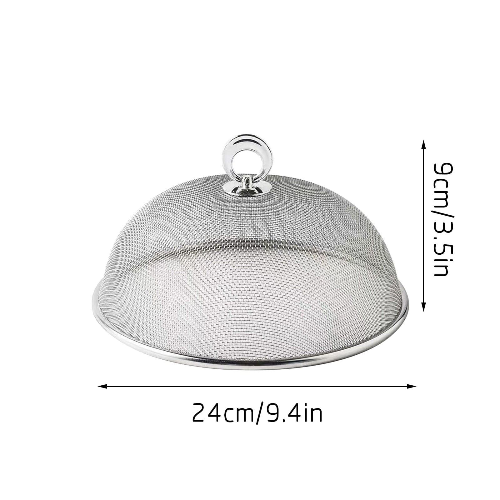 Stainless Steel Food Cover | Round Meal Dome for Plates & Serving ...