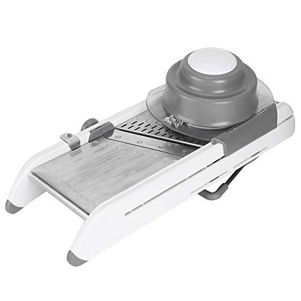 Stainless Steel Food Grater for Kitchen, Manual Vegetable Cutter, Pro ...