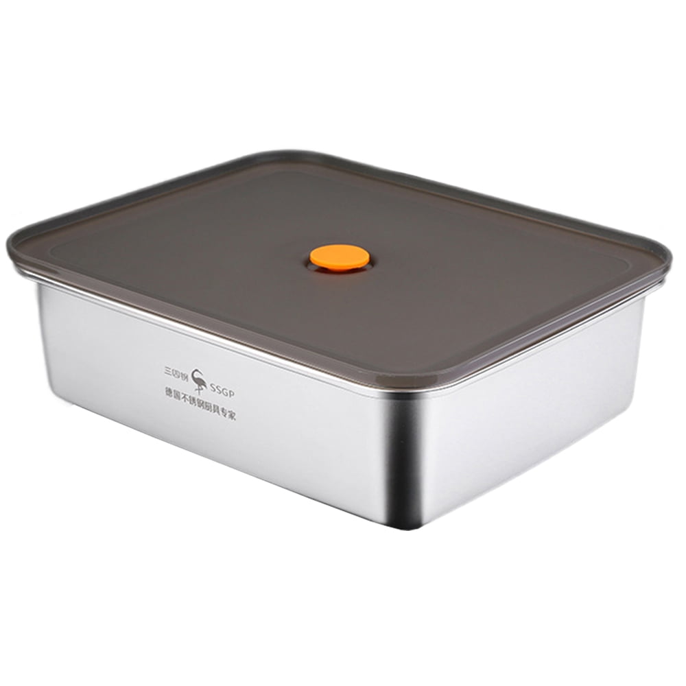 Stainless Steel Food Storage Container Set Vacuum Food Box Portable ...