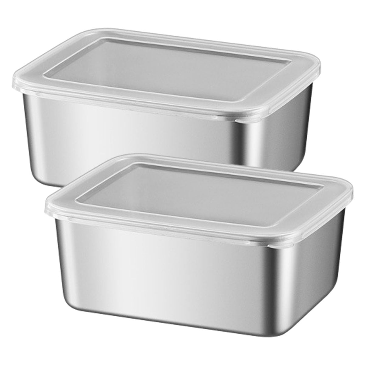 Stainless Steel Food Storage Containers, Meal Prep Lunch Bento Box ...