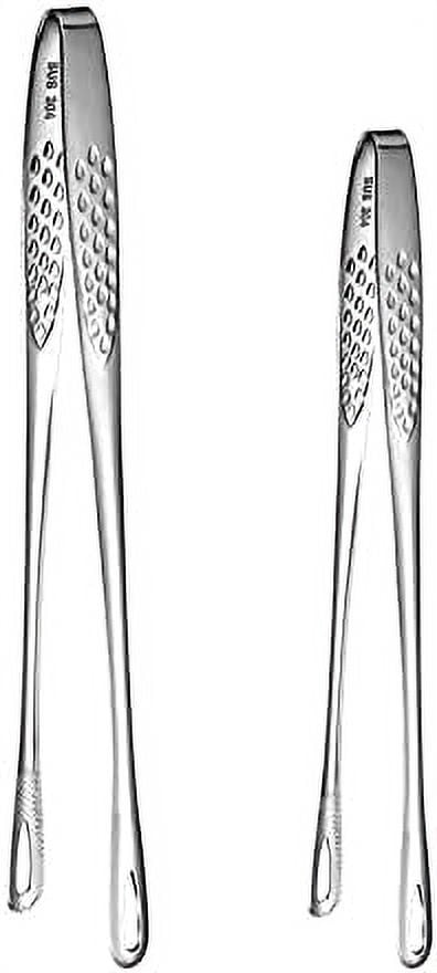 Stainless Steel Food Tongs Set - Versatile Cooking and Serving Tongs ...