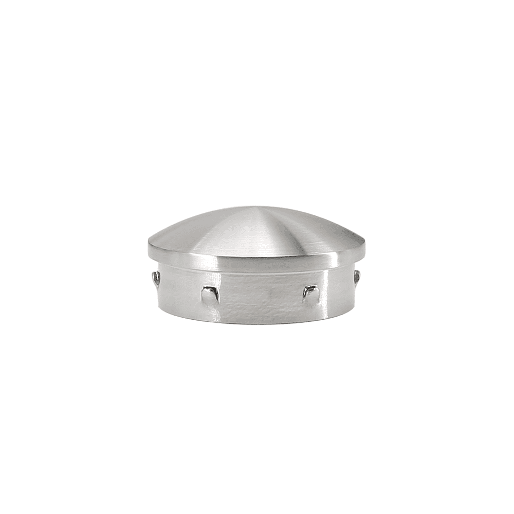 Stainless Steel Foot Rail Tubing End Caps for 2" OD Handrail Tubings ...