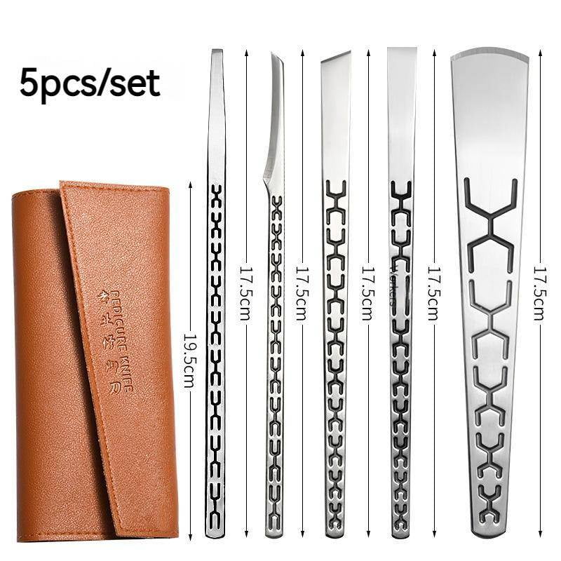 Stainless Steel Foot Toe Pedicure Knife Nail Ingrown Cuticle Clipper ...