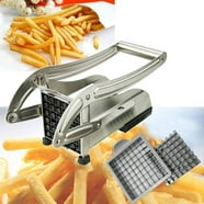 Jahy2Tech Stainless Steel French Fry Cutter, Veggie Potato Slicer, Safe ...