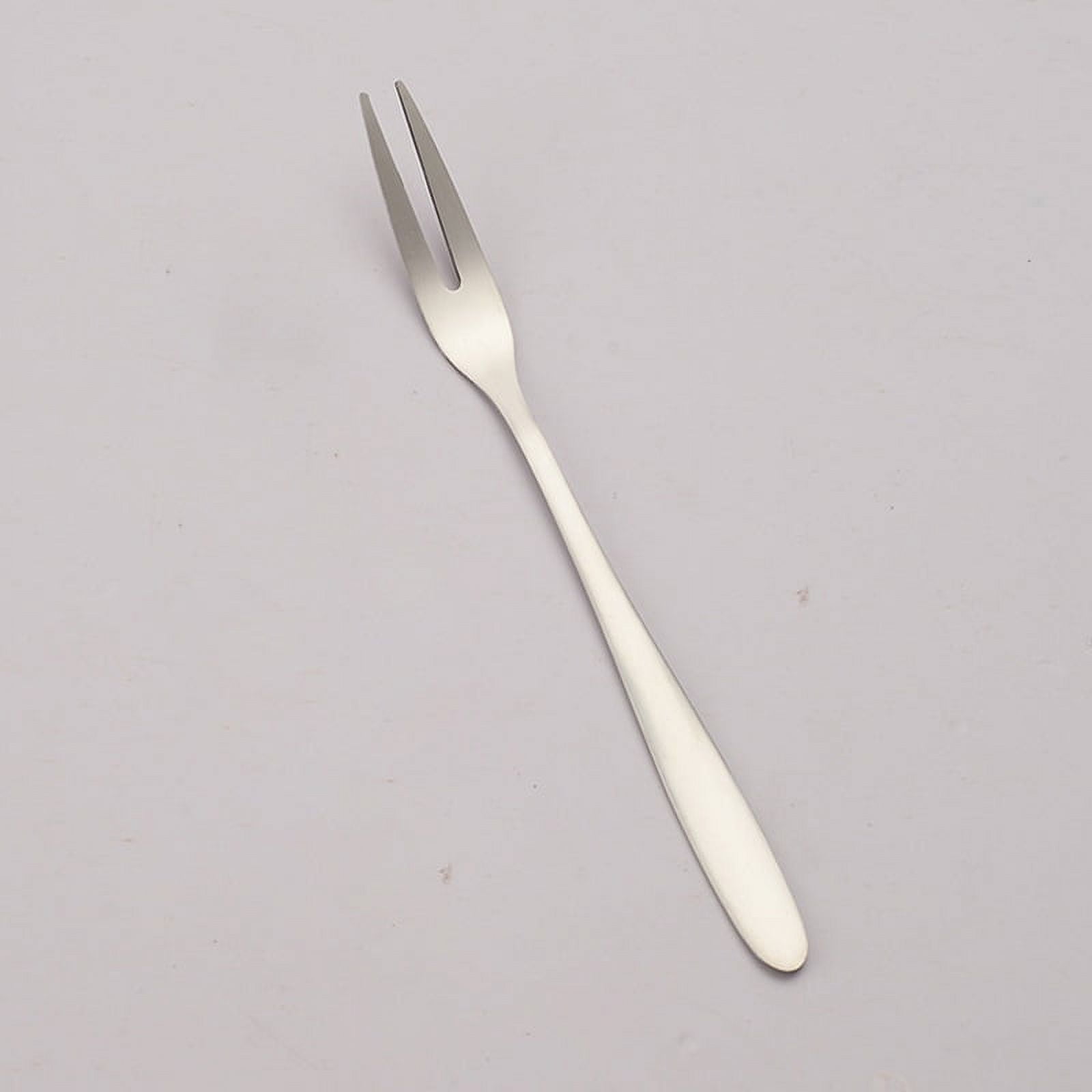 Stainless Steel Fruit Forks, Stainless Steel Two Prong Forks Bistro ...