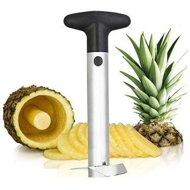 TekDeals Stainless Steel Fruit Pineapple Cutter Peeler Corer Slicer ...