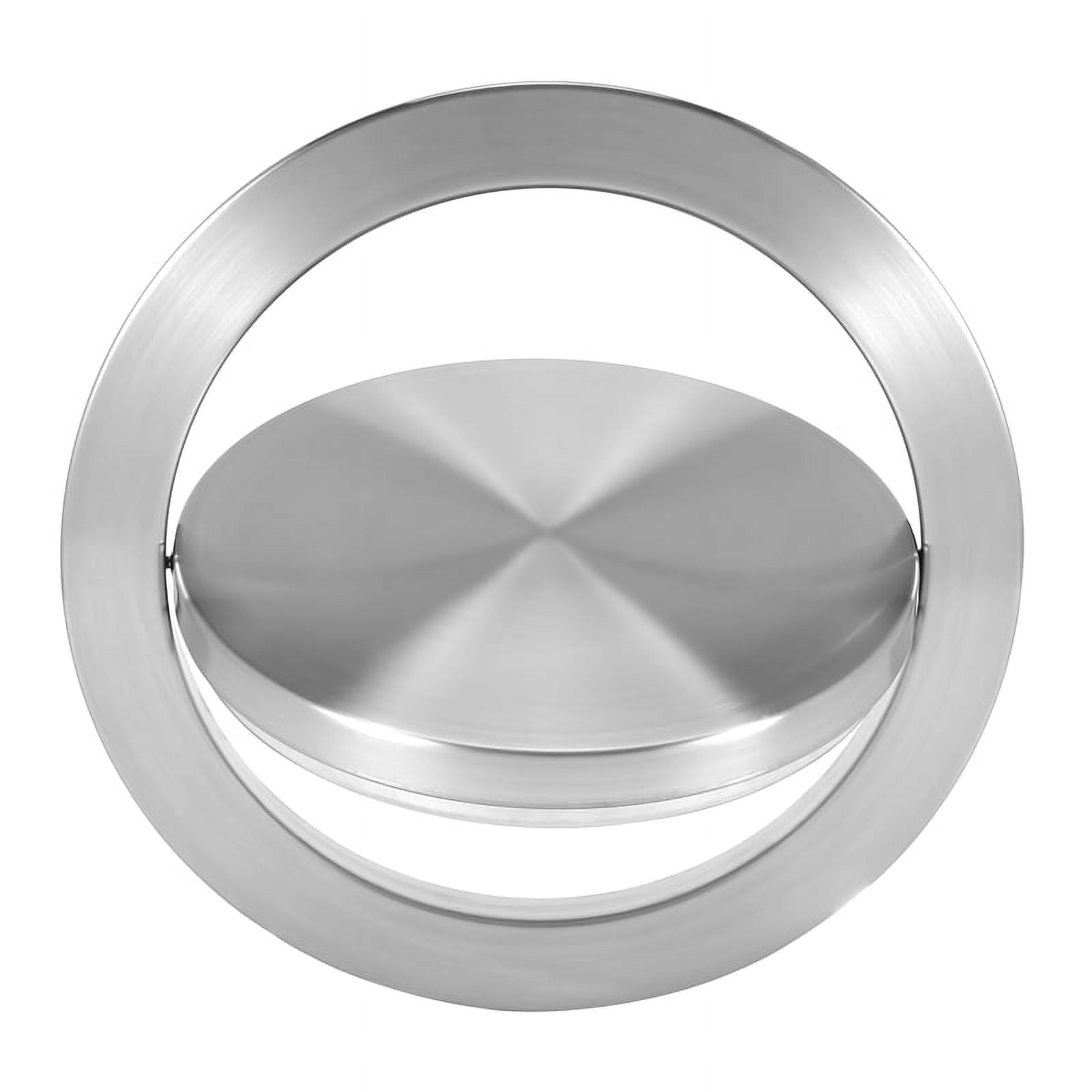 Stainless Steel Garbage Flap Lid Trash Bin Cover Flush Built-in Balance ...