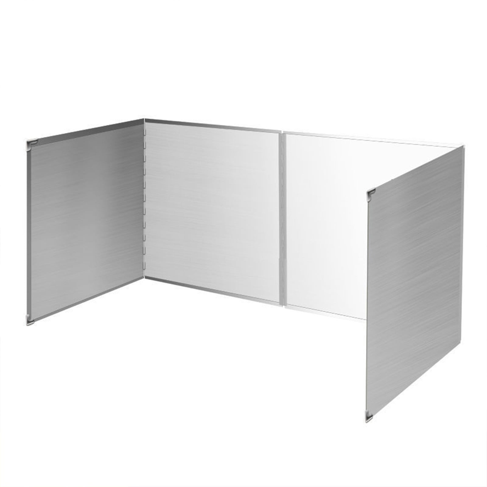 Stainless Steel Gas Stove Baffle Foldable Frying Oil Splash Protection ...