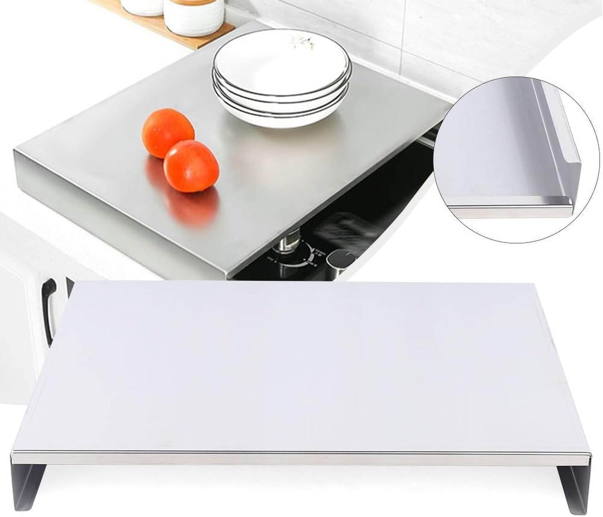 Stainless Steel Gas Stove Top Cover, Multi-functional Noodle Board ...