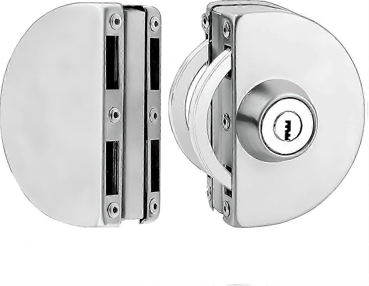 Stainless Steel Glass Door Lock Double Glass Door Lock Sliding Door ...