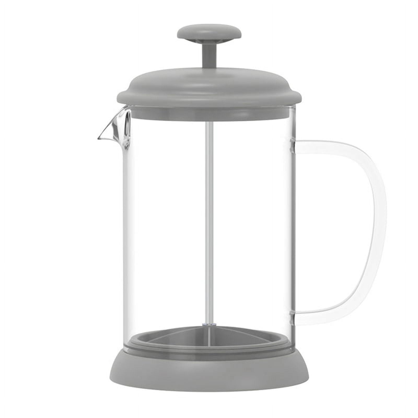 Stainless Steel Glass Teapot French Coffee Tea Percolator Filter ...