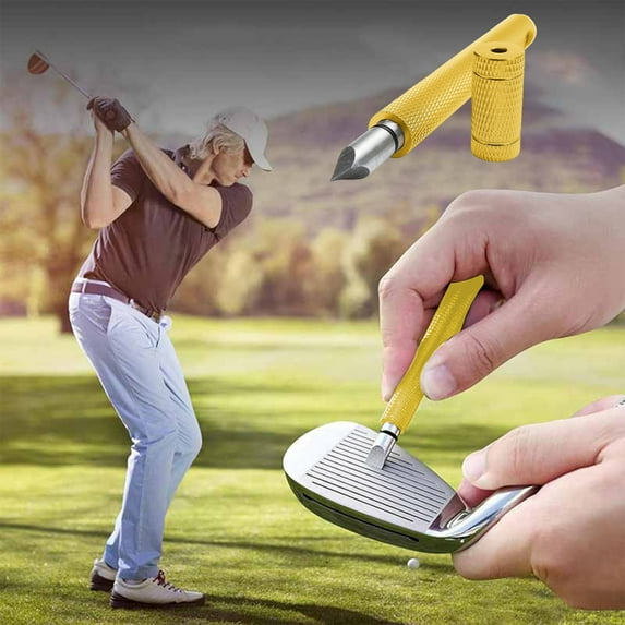 Stainless Steel Golf Club Groove Cleaning Brush – Compact, Rust-Proof ...