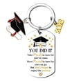 Stainless Steel Graduation Cap Keychain Bag Decoration For 2026 ...