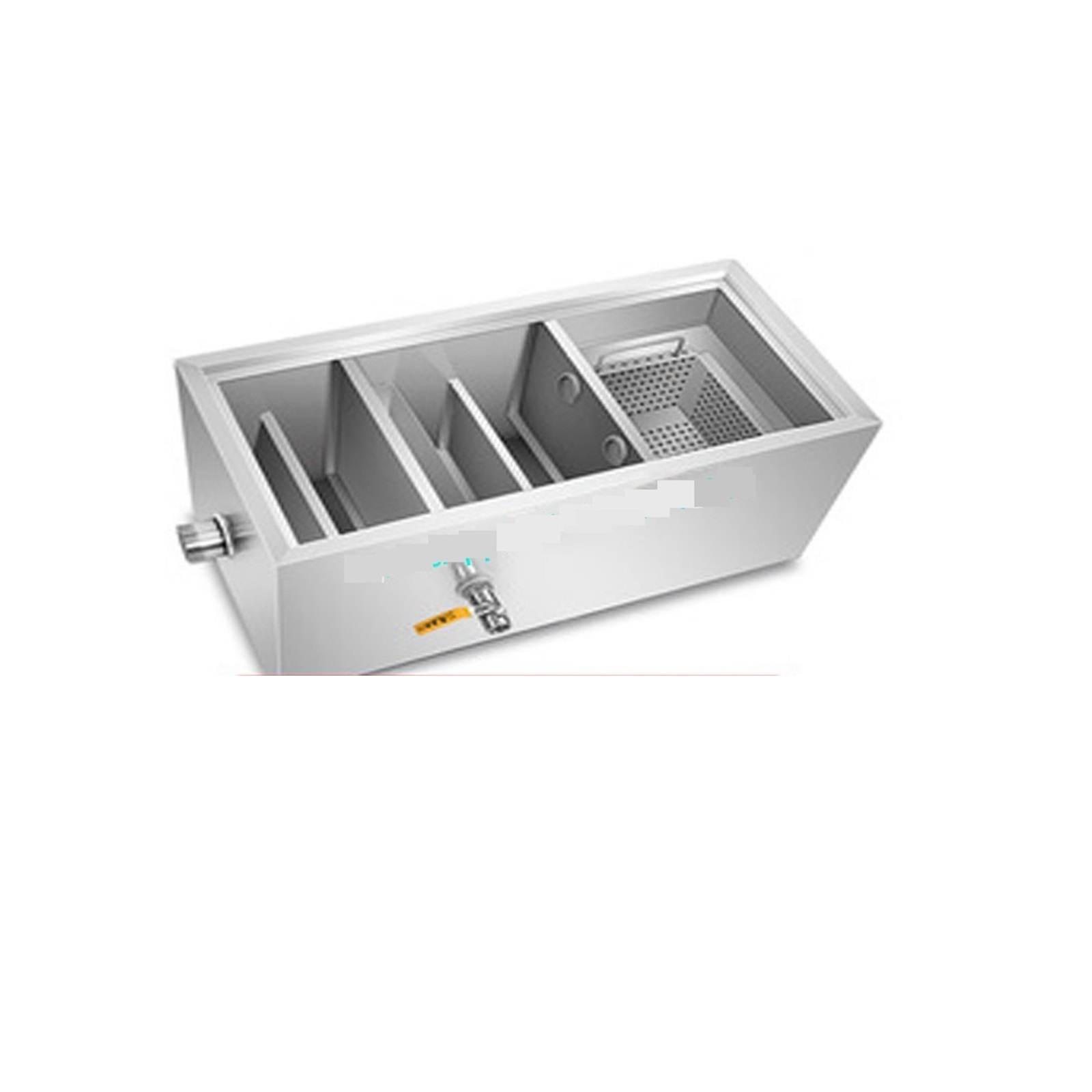 Stainless Steel Grease Interceptor Grease Trap Water Oil Kitchen Waste ...