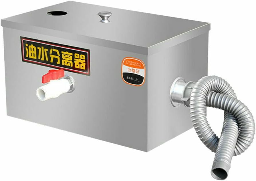Stainless Steel Grease Trap Interceptor Restaurant Kitchen Waste ...