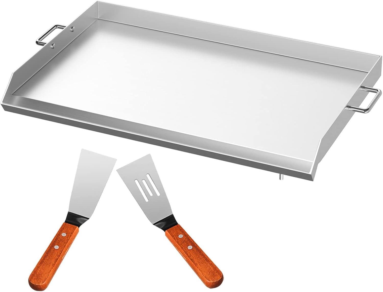 Stainless Steel Griddle,32" X 17" Universal S Top Rectangular Plate ...