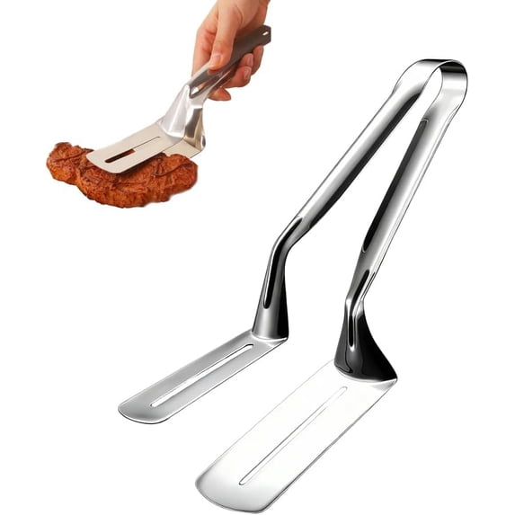 Stainless Steel Grill Clamp, 2026 Upgraded Anti-Scald Extended Handle ...