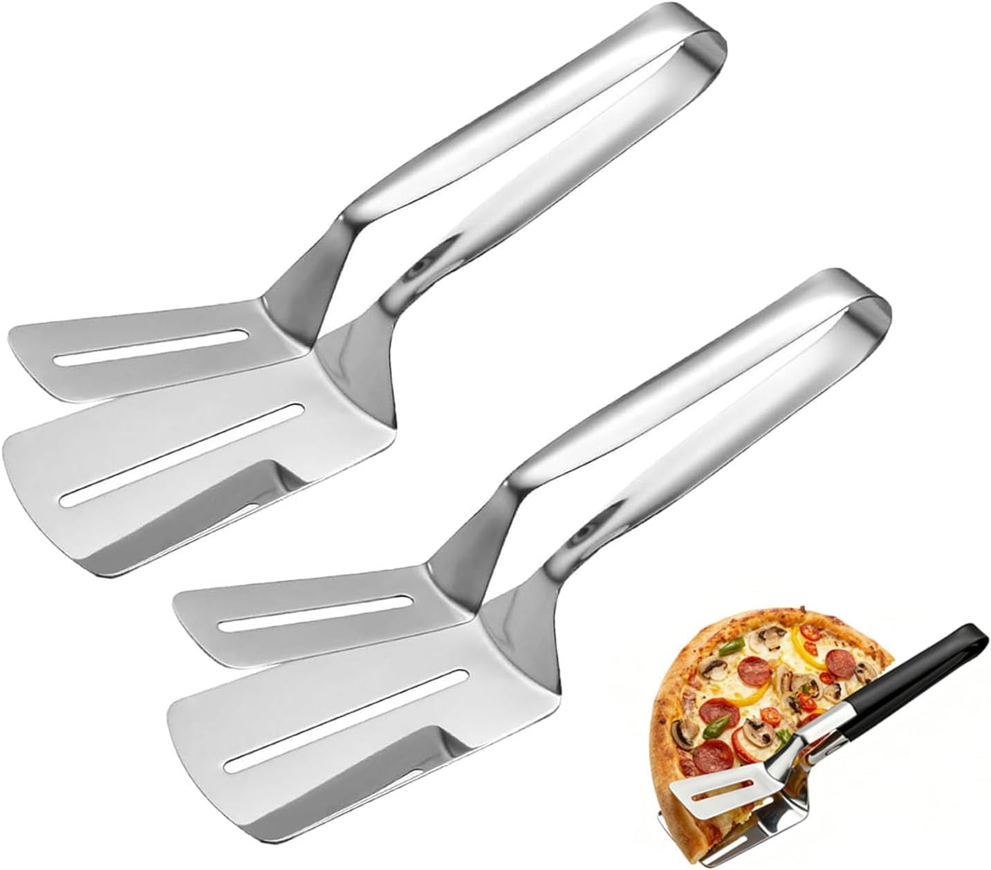 Stainless Steel Grill Clamp, 2026 Upgraded Anti-Scald Non-Slip Grip ...
