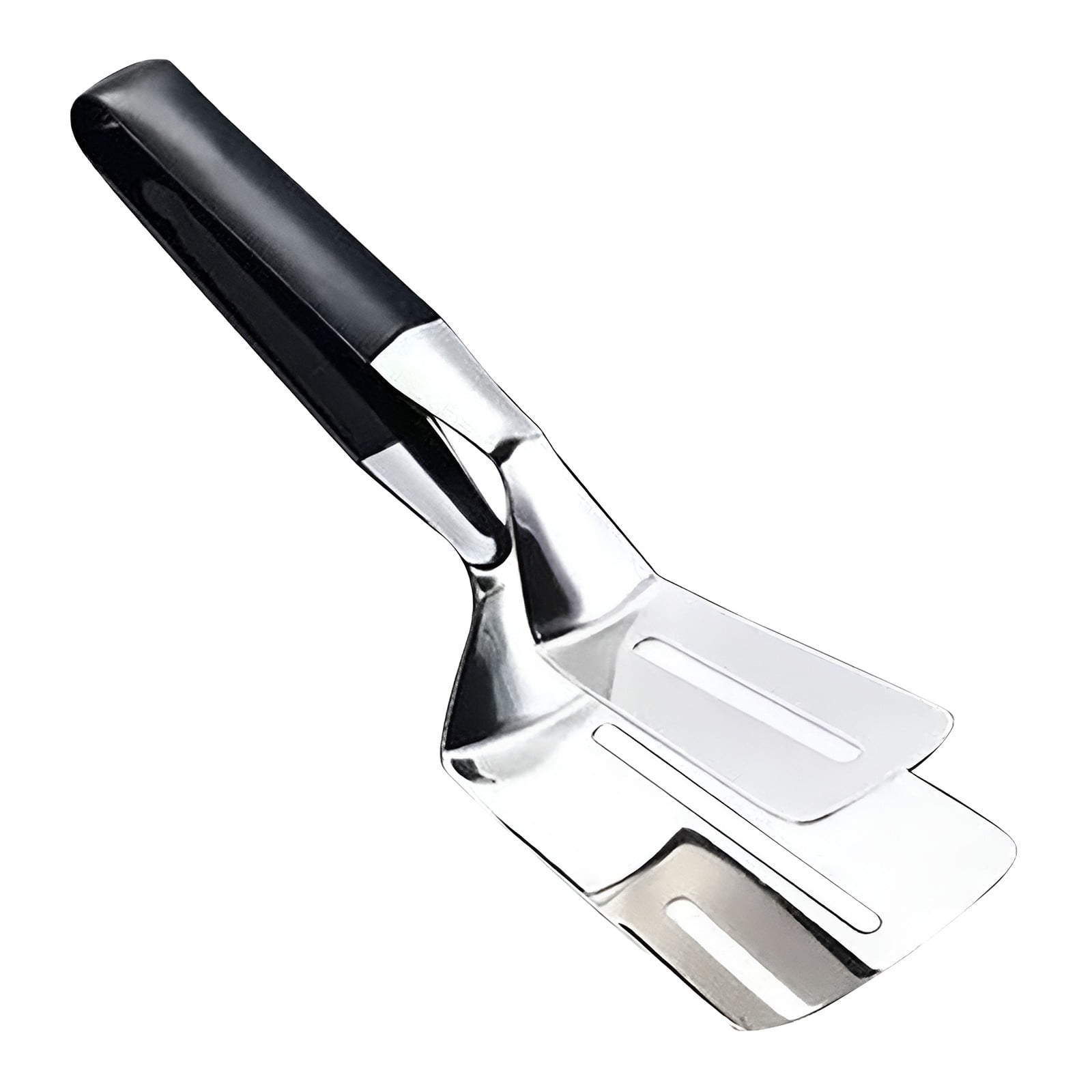 Stainless Steel Grill Clamp,Spatula Cooking Tongs,Double Shovel Clip ...
