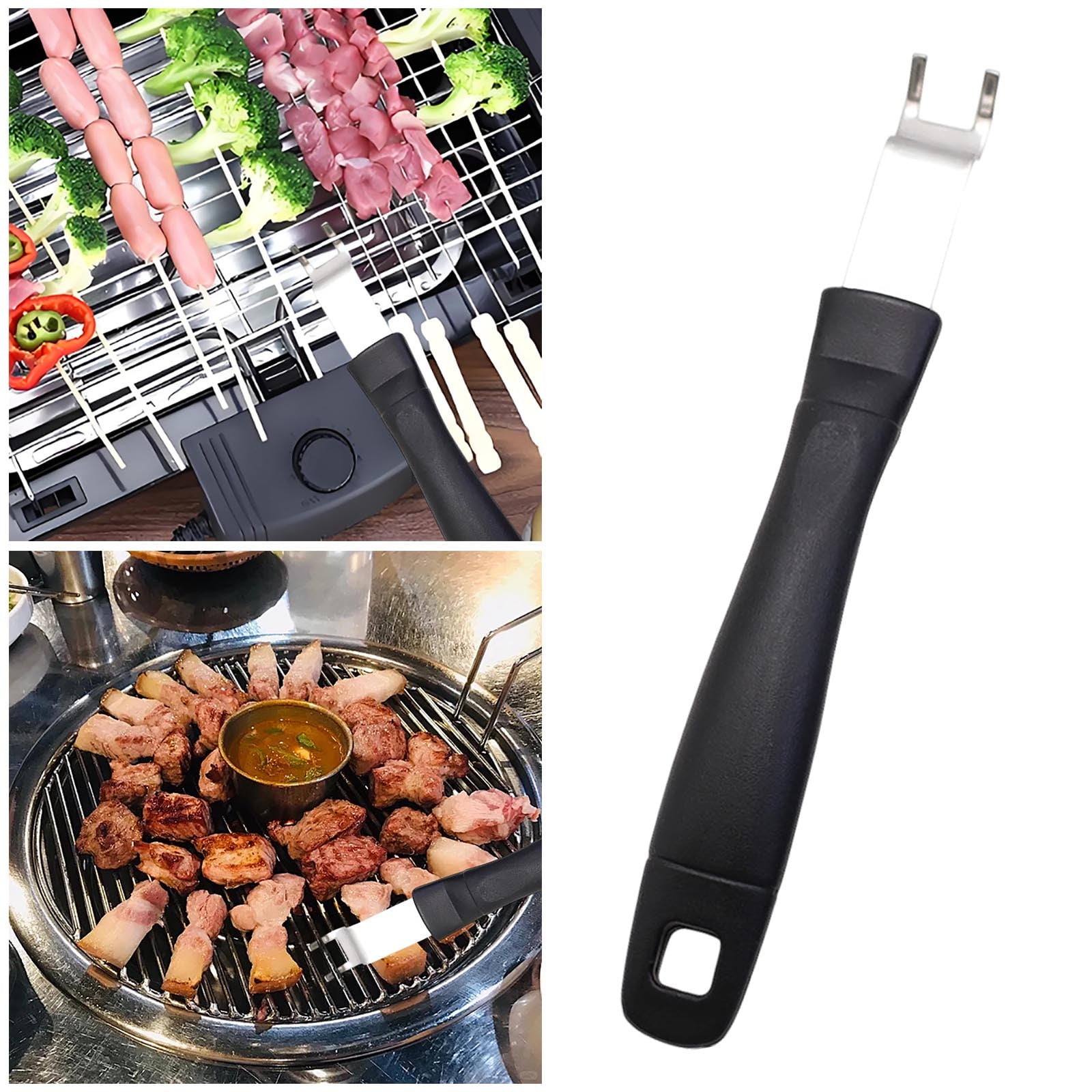 Outdoor Barbecue Forks Stainless Steel Grill Grate Lifter Grill ...