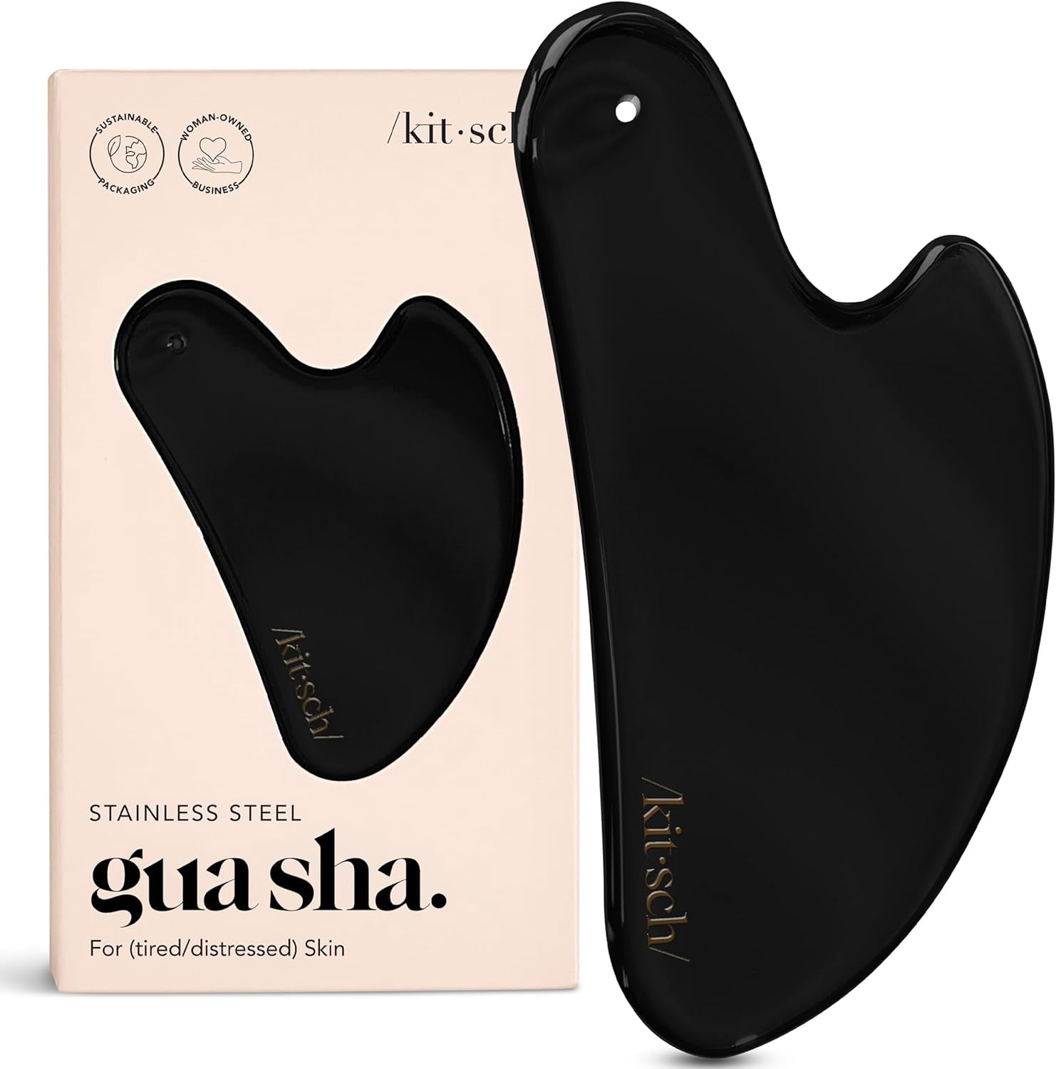 Stainless Steel Gua Sha Facial Tools - Guasha Tool for Face, Face ...