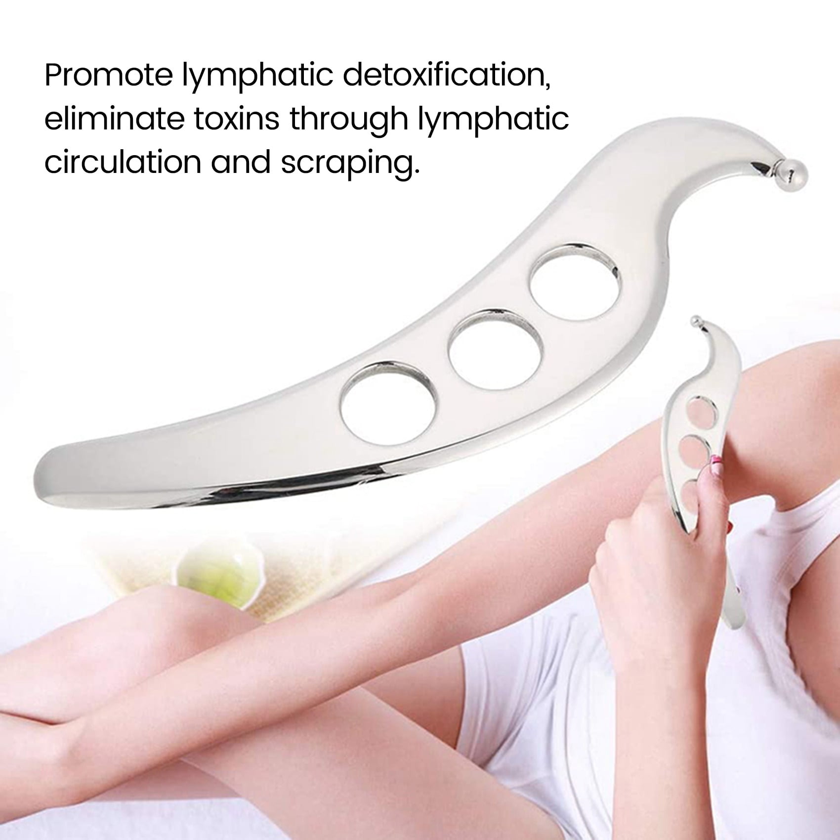 Stainless Steel Gua Sha Guasha Plate Massager Tool Scraper Physical ...