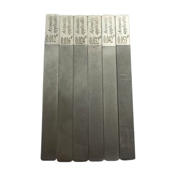 Stainless Steel Guitar And Basses Nut Files Professional Grade ...