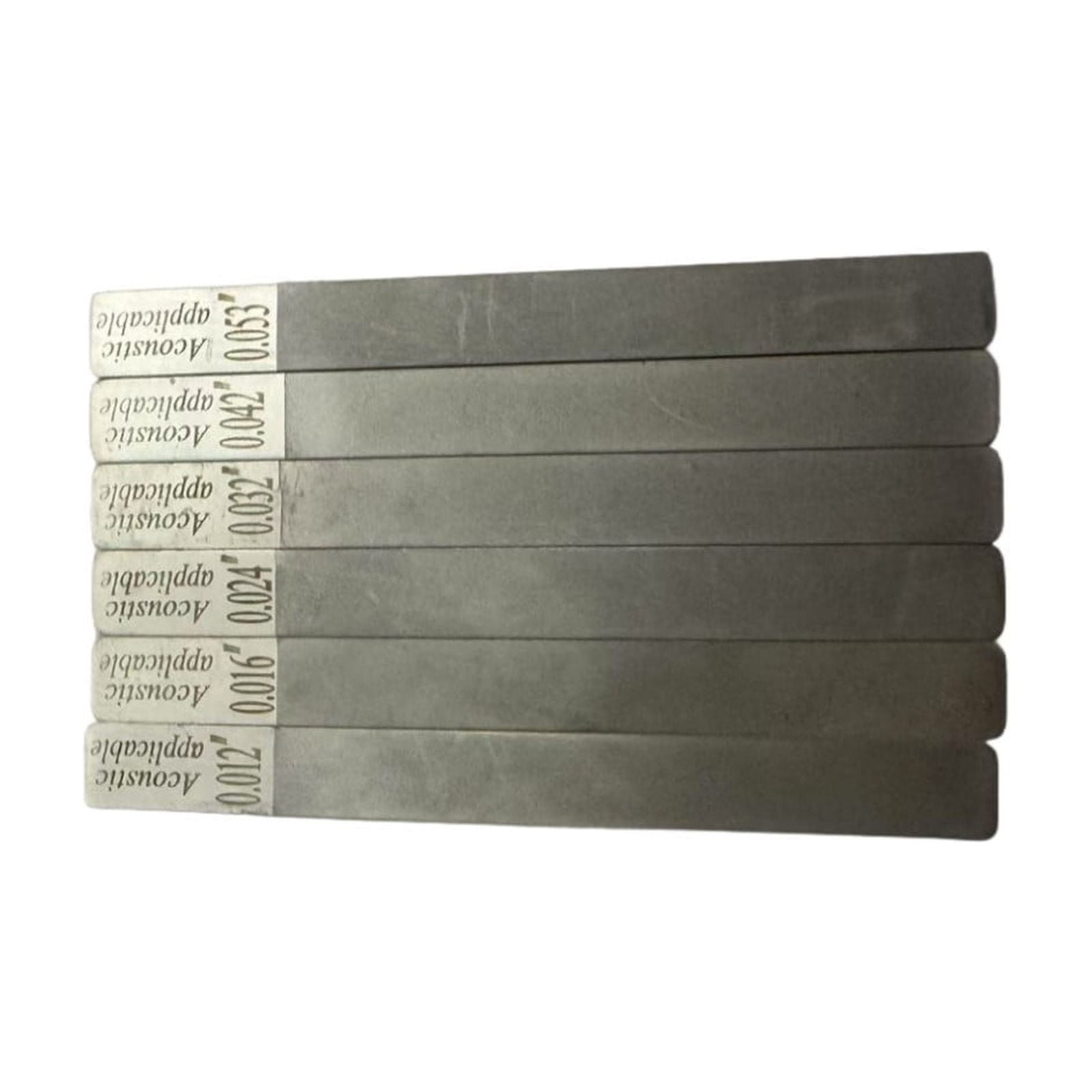 Stainless Steel Guitar/Bass Nut File Set, Professional Tool for ...