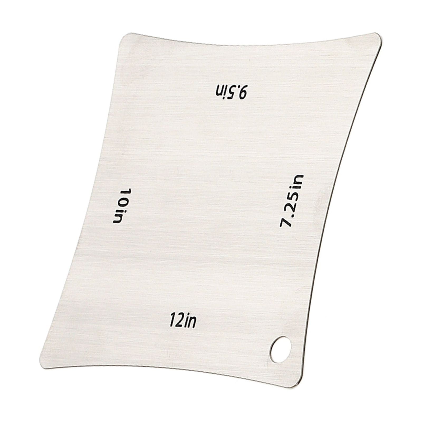 Stainless Steel Guitar Fretboard Radius Gauges Fingerboard Guitar Ruler ...
