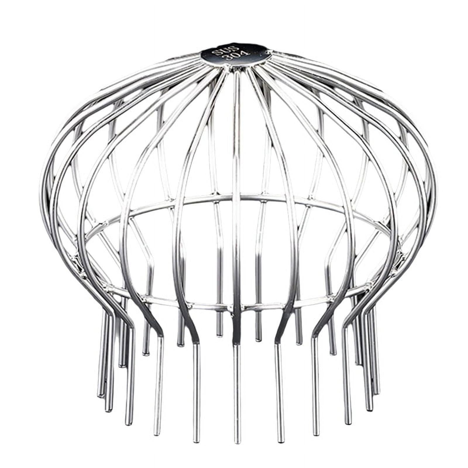 Stainless Steel Gutter Guard Downspout Gutter Guard Filter Strainer ...